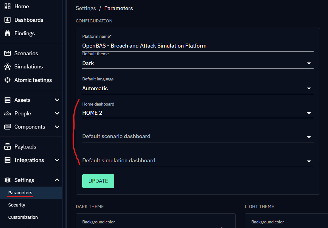 Custom Dashboards - OpenAEV Documentation